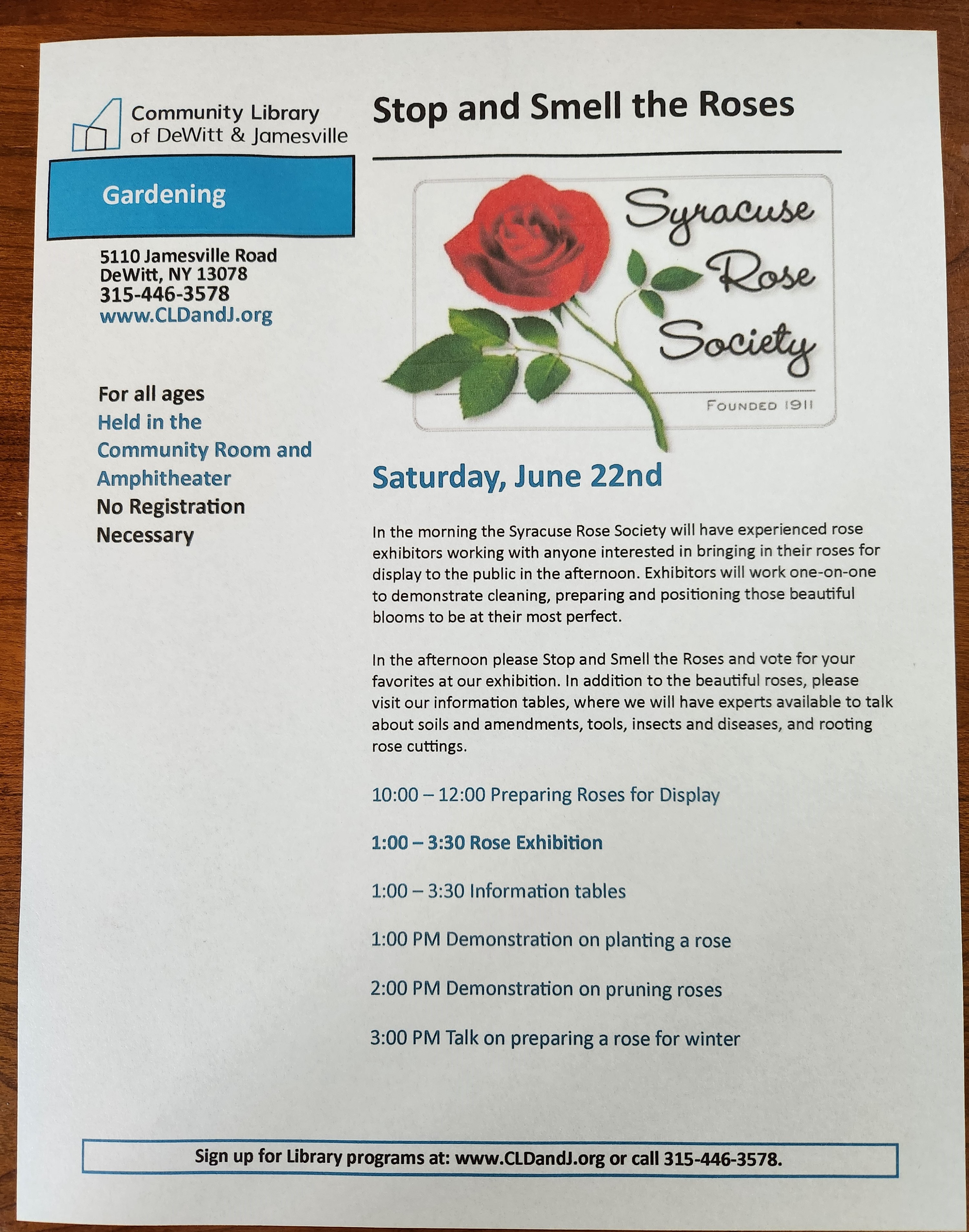 Syracuse Rose Society